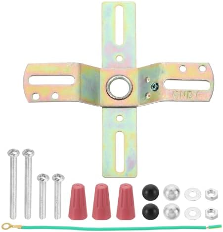 PATIKIL 4" Light Crossbar, 1 Set Carbon Steel Cross-Shaped Mounting ...