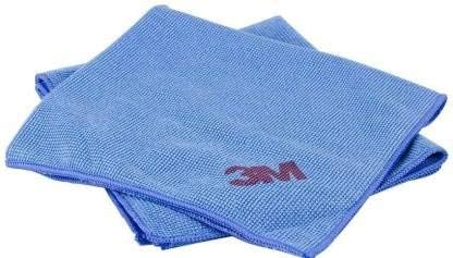 3M Non scratching and Lint-Free Microfiber Cloth (Medium, Blue, 6 ...