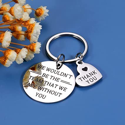 Coworker Keychain Employee Appreciation Gifts for Colleagues Boss Lady ...