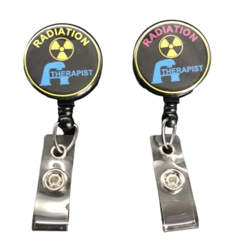 Amazon.com: Radiation Therapist Retractable Badge Holder, ID Badge ...