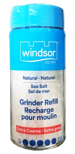 Amazon.com : Windsor Natural Sea Salt, Grinder Refill, Extra Coarse ...