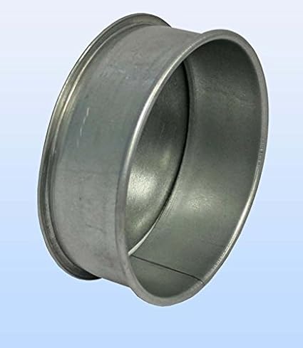 U-Duct - 16" End Cap for Dust Collection Ductwork / Clamp-together Duct ...