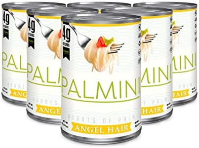 Amazon.com : Palmini Angel Hair Pasta | Low-Carb, Low-Calorie Hearts of ...