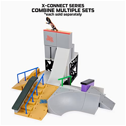 TECH DECK, Bowl Builder X-Connect Park Creator, juego de rampa pe