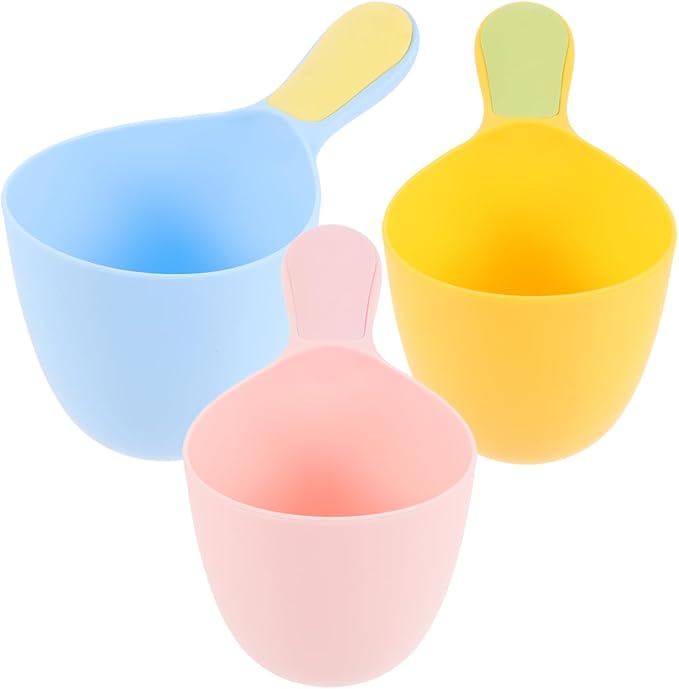 Amazon.com: Plastic Water Ladle, Bath Ladle, Dippers, Bathroom Hair ...