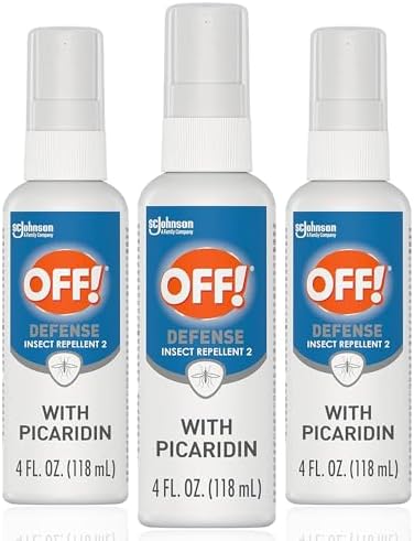 Amazon.com: OFF! Defense Insect Repellent Spritz with Picaridin, 3 Pack ...