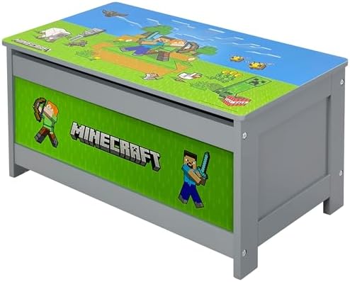 Amazon.com: Phoenix group AG Minecraft: Storage Chest - Wooden Box ...