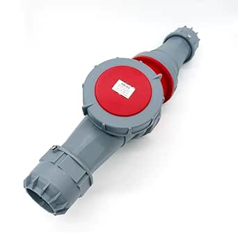 1Set IEC60309 125A 4Pin Male+Female Connector,Industrial Waterproof ...