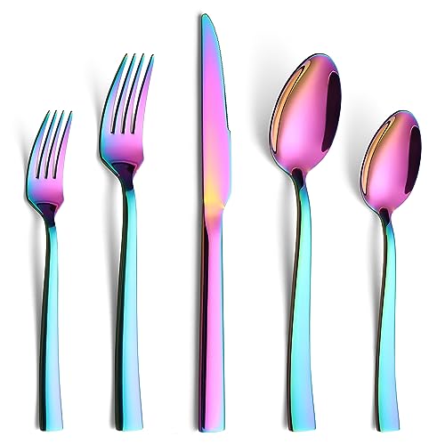 Best Rainbow Silverware: Adding Color to Your Table Setting