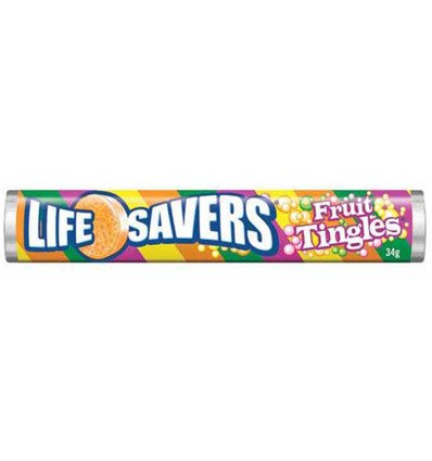 Amazon.com : Wrigley Lifesavers Fruit Tingles 34g x 36 : Grocery ...