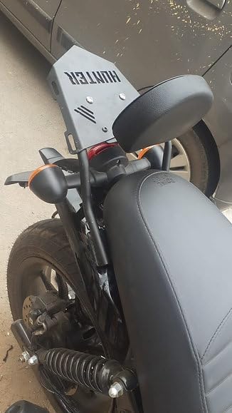 Zombieeast Bike Heavy Duty Bullet Backrest Support Pillion Cushion ...