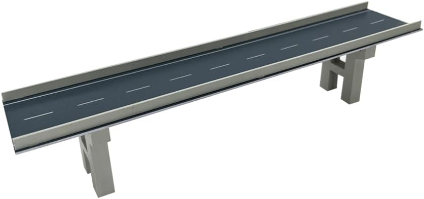 Amazon.com: Outland Models Miniatures 2-Lane Highway Bridge Unit 298 mm ...
