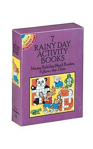 Amazon.com: 7 Rainy Day Activity Books (Dover Little Activity Books ...