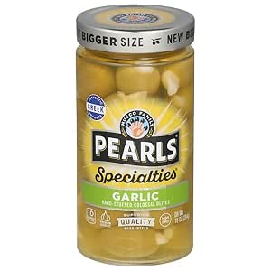 Amazon.com : Musco Family Olive Co, Pearls Olives Hand-Stuffed Garlic ...