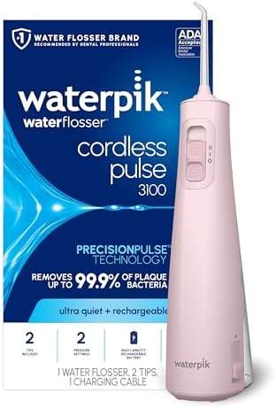 Amazon.com: Waterpik Cordless Pulse 3100 Rechargeable Portable Water ...
