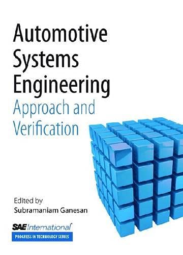 Buy Automative Systems Engineering: Approach and Verification Book ...