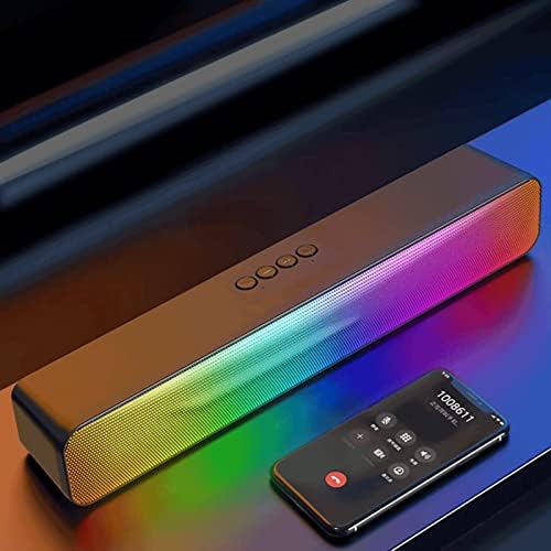 BNFU Bocina Bluetooth, Bocinas para PC, Barras de Sonido, Altavoces RGB ...