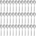 Amazon.com: 36 Pieces Dinner Spoons Set (7.4 inch), Pleafind Spoons ...