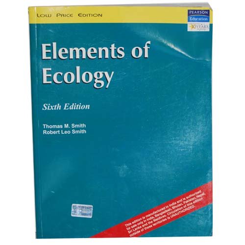 Elements of Ecology Pearson International Edition: Amazon.com: Books