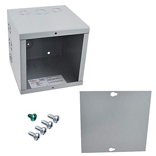 JUNCTION BOX STEEL 6"L X 6"W, (Pack of 1) (ASE6X6X6) - Amazon.com