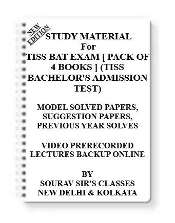 TISS BAT EXAM [ PACK OF 4 BOOKS ] FOR 2025 (TISS BACHELOR'S ADMISSION ...