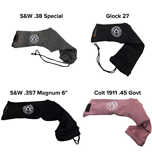 Snapklik.com : Arcturus Silicone-Treated Handgun Socks - Large ...