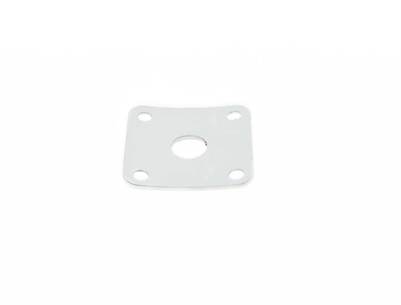 Snapklik.com : Chrome Metal Curved Bottom Jack Plate Curved Base Square ...