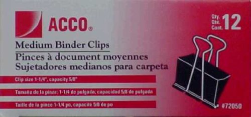 Acco Binder Clips 5/8 In. : Amazon.in: Office Products