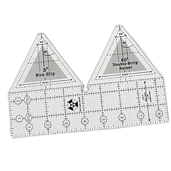 myaddiction G5Acrylic Cloth Ruler Double Strip Quilting Ruler,Quilt ...