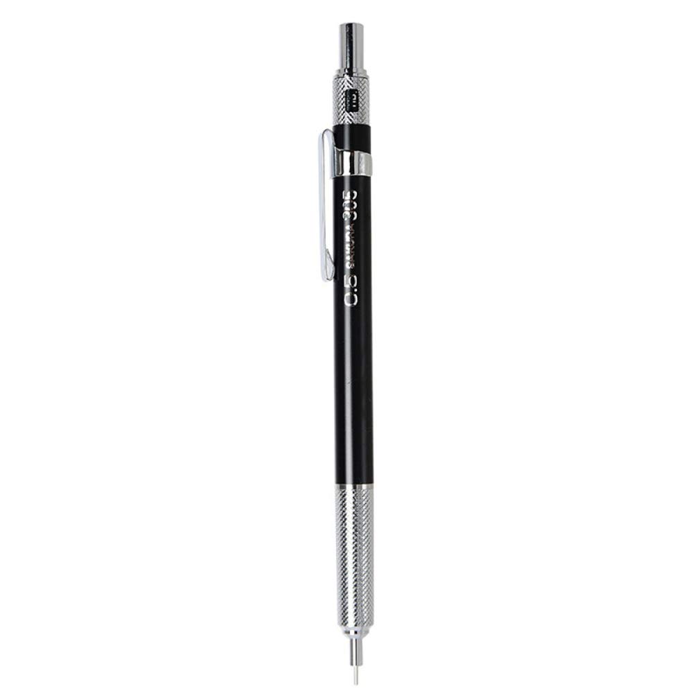 Buy Black mechanical pencil 0.5mm metal rod center of gravity hand ...