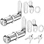 Cylinnda Cabinet Lock with Keys, 2" Extra-Long Cam Locks keyed Alike, 2 ...