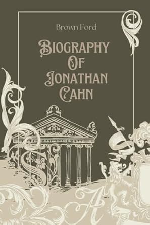 Jonathan Cahn books: Biography of Jonathan Cahn: Ford, Brown ...