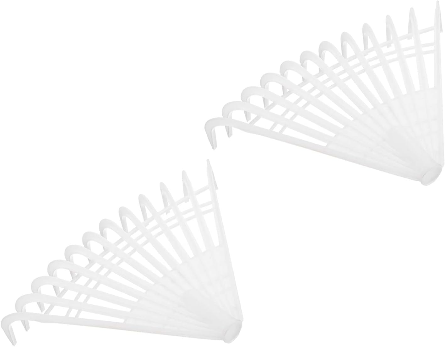 Amazon.com : PATIKIL 10.6x14.6 Leaf Rake Replacement, 2Pcs Plastic ...