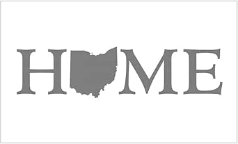 Amazon.com: Ohio Home Decal Vinyl Bumper Sticker 5" : Sports & Outdoors