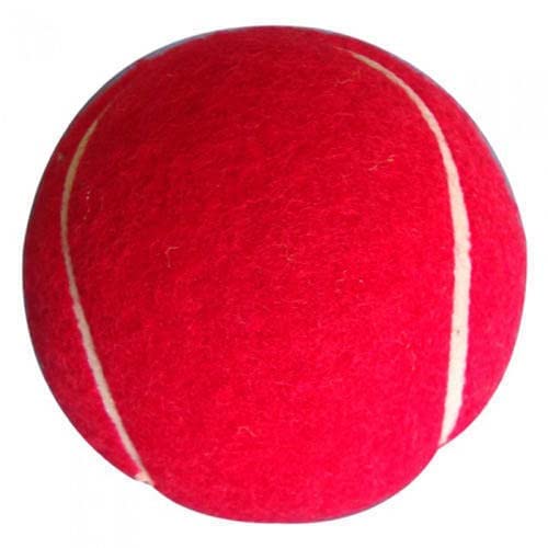 RPK Rubber Tennis Ball (Red Pack of 12) Cricket Tennis Ball Ball Heavy ...