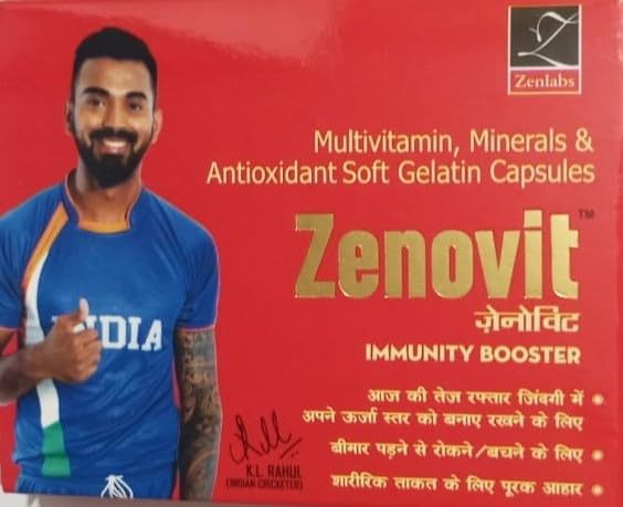Zenovit Multivitamin, Minerals & Antioxidant - 10 Capsules : Amazon.in ...