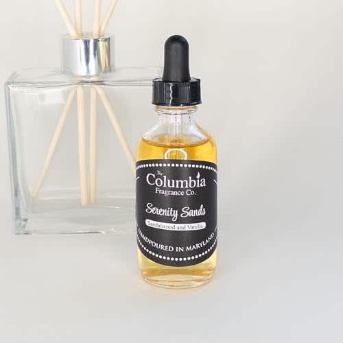 Amazon.com: Serenity Sands (Sandalwood Vanilla) reed diffuser oil, 2 oz refill : Home & Kitchen
