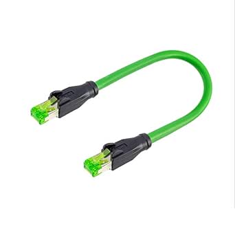 Amazon.com: M12 4Pin D Code to RJ45 Connector Cable Female Male Wire ...