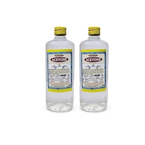 Buy Acetone Nail Polish Remover and Cuticles Moisturizer, 400 ml, Pack ...