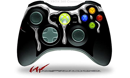 Amazon.com: Chrome Drip on Black - WraptorSkinz Decal Style Vinyl Skin ...