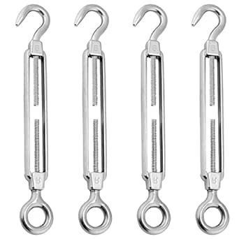 4 Stück M8 Spannschloss Seilspanner Edelstahln, Spannschloss Aus Edelstahl, Edelstahl ...