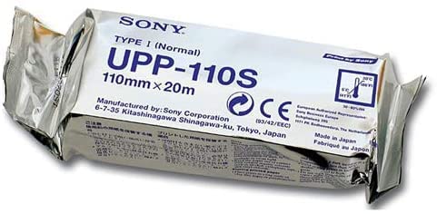 Ultrasound Thermal Paper Roll UPP-110S Sony Type 1 110mm X 20m (Pack of ...