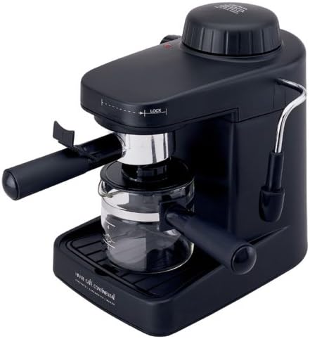 Hinari EC2 Cafe Continental Espresso/Cappuccino Maker 4 Bar Black ...