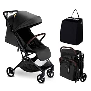 Amazon.com : MAMAZING Lightweight Baby Travel Stroller with Carbon ...