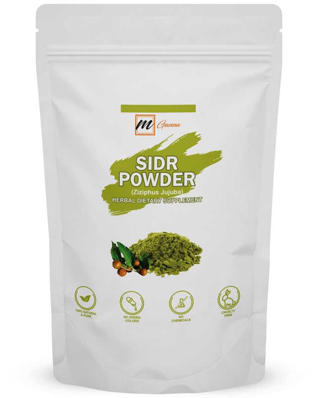 Amazon.com : mGanna 100% Pure Sidr/Ziziphus spina christi powder ...