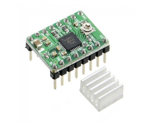 Reprap Stepper Driver A4988 stepper motor driver + heat sink with ...