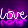 Neon Love Signs Light,LED Love Art Decorative Marquee Sign - Wall Decor ...