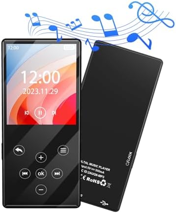 32GB MP3 Player, SUPEREYE MP3 Music Players with Bluetooth 4.2, 2.4 ...