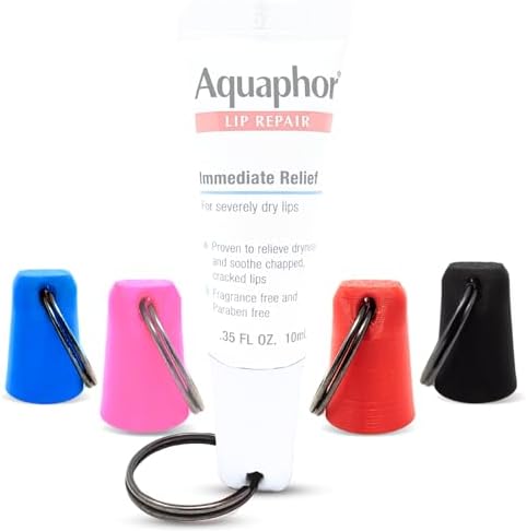Amazon.com : Keychain Cap for Aquaphor Lip Repair Balm - (Keychain Cap ...