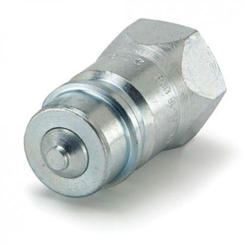 Amazon.com: Hydraulic Coupler ISO Male Tip 1/2" x 3/4" 16 NPTF 3000 PSI ...